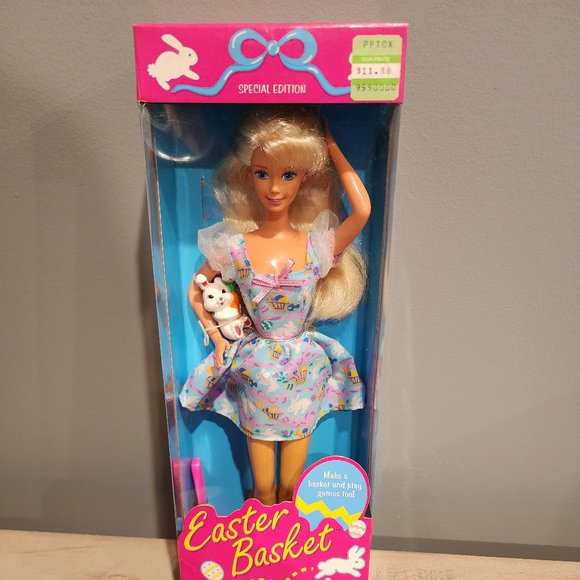 Barbie | Toys | Vintage 995 Easter Basket Barbie Nib | Poshmark